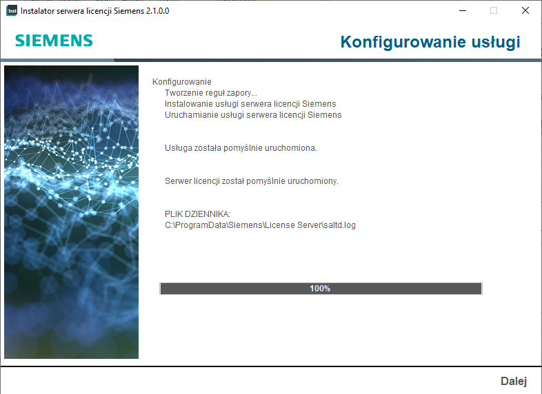Jak zainstalować oprogramowanie serwera licencji Siemens License Server ...