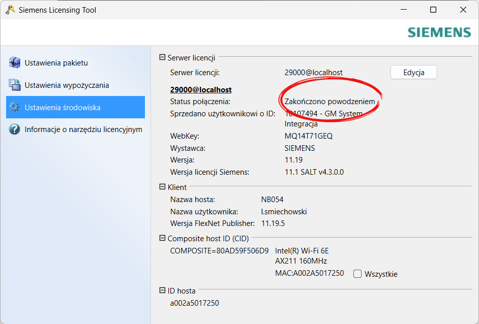 Jak zainstalować oprogramowanie serwera licencji Siemens License Server ...
